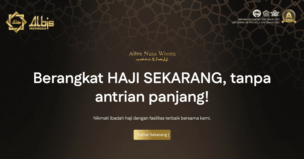Paket Haji & Umrah Berkualitas di Albis Indonesia