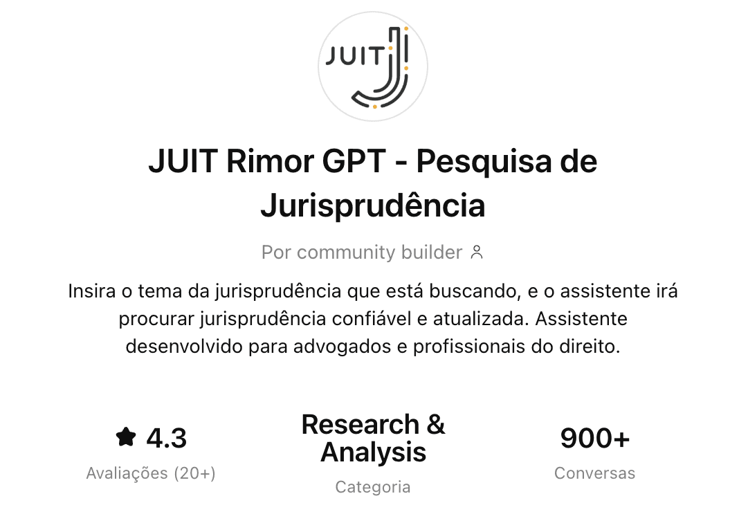 JUIT | Jurisprudência, IA e Jurimetria | Todos os Tribunais