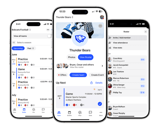 Sports Team Management App | TeamLinkt