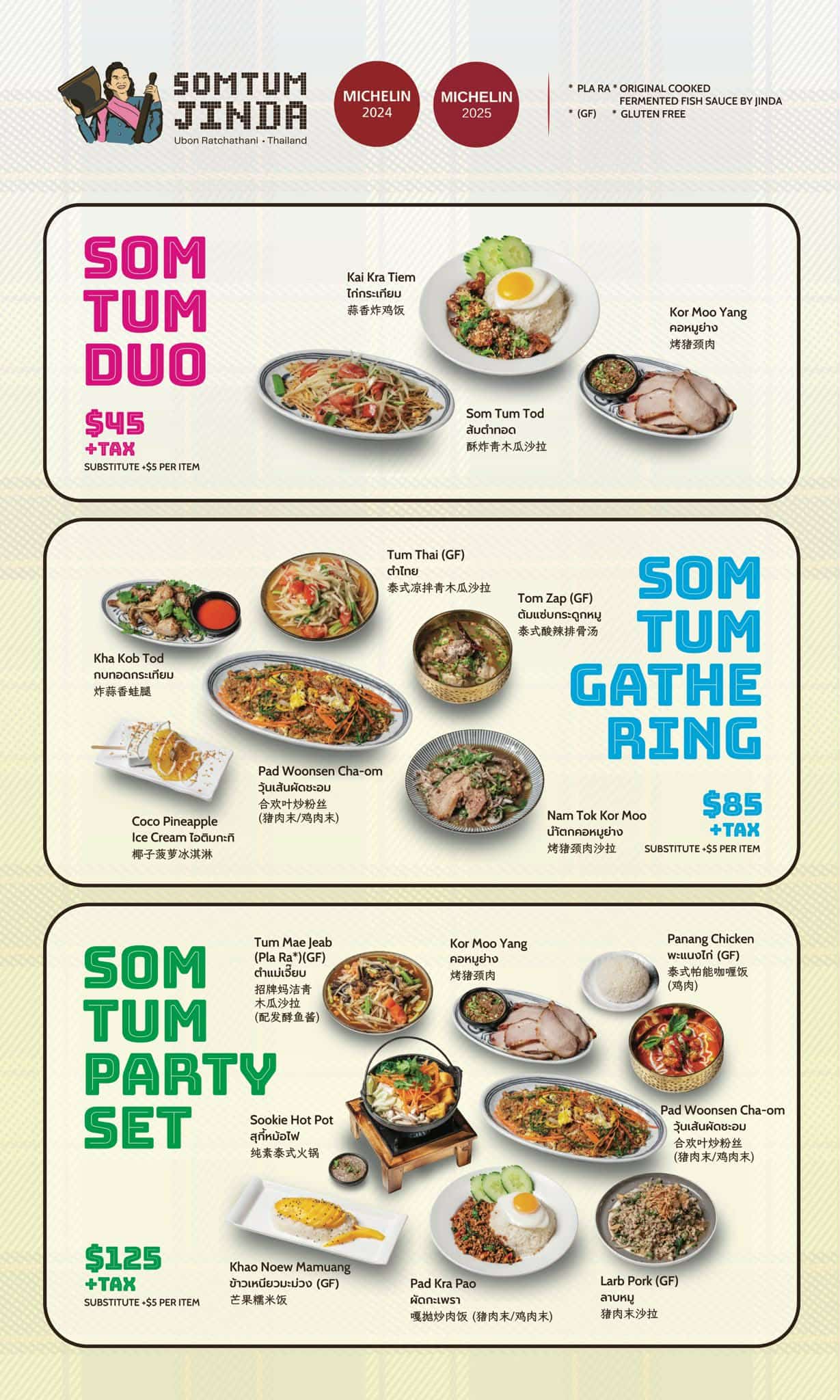 Menu – Somtum Jinda Gerrard | Thai Isan Dishes in Toronto
