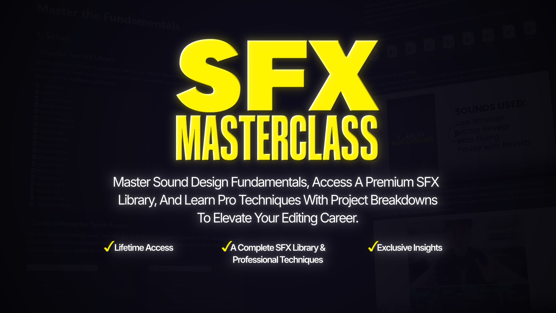 Mango's SFX Masterclass