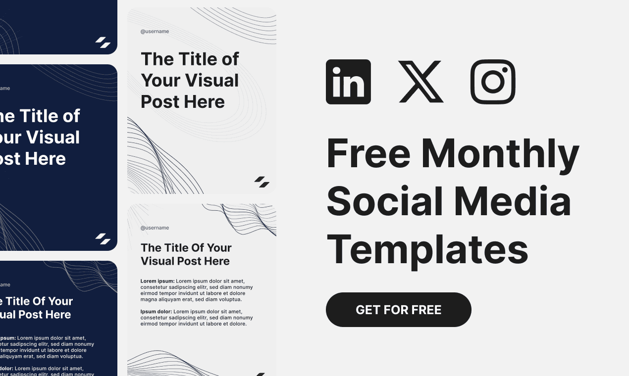 Monthly Visual Template