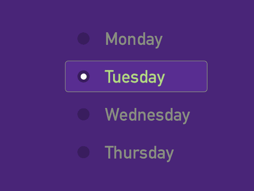 When to use radio buttons or select dropdowns?