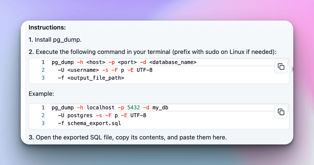 Quick Guide to Generate an ERD from SQL using ChartDB