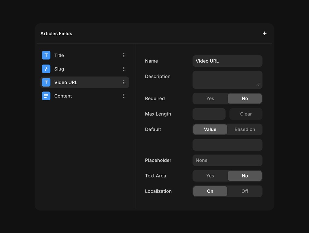 Add video components to your CMS pages — Framer Help