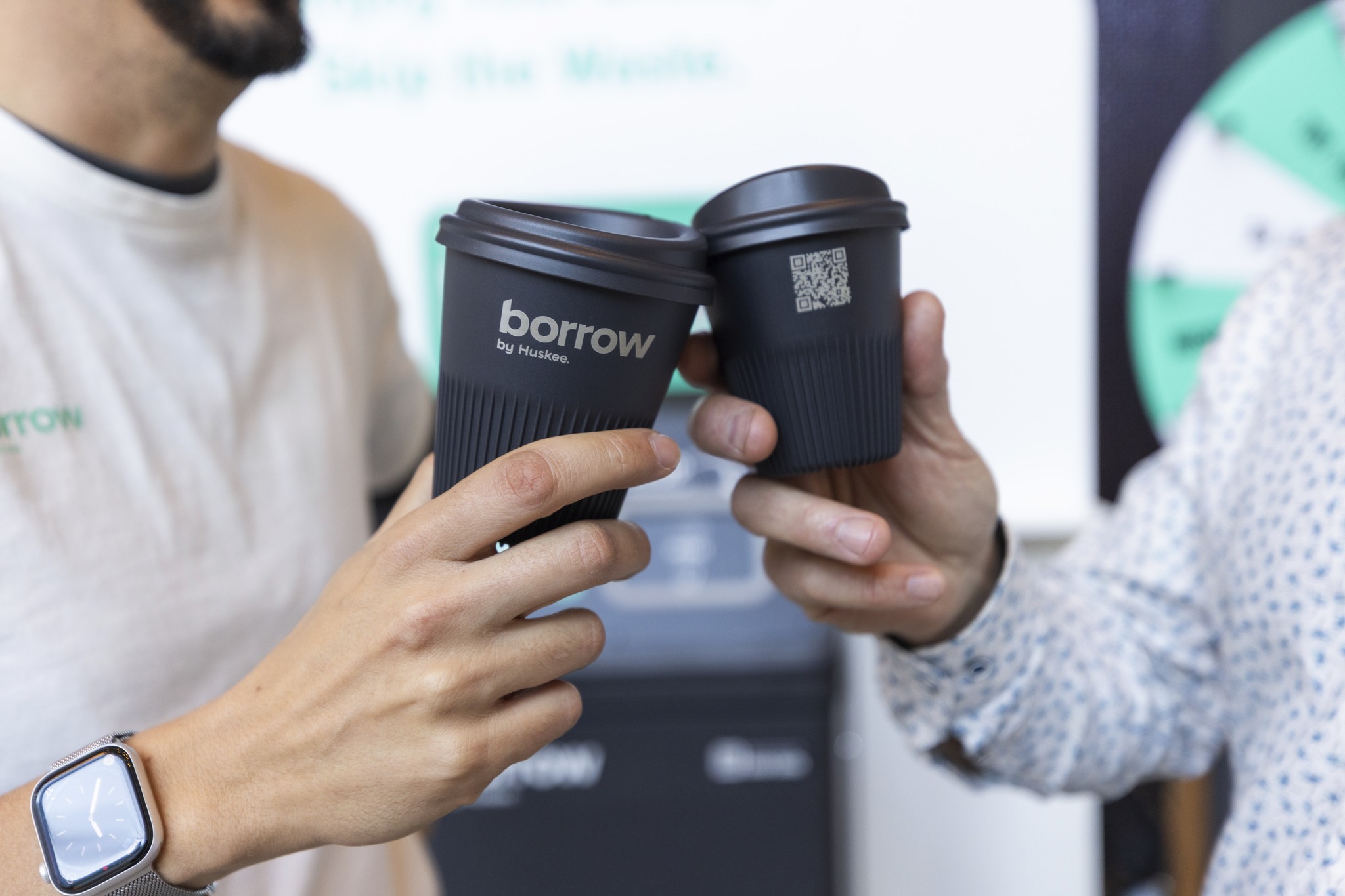 Borrow by Huskee | Reusable Coffee Cup System
