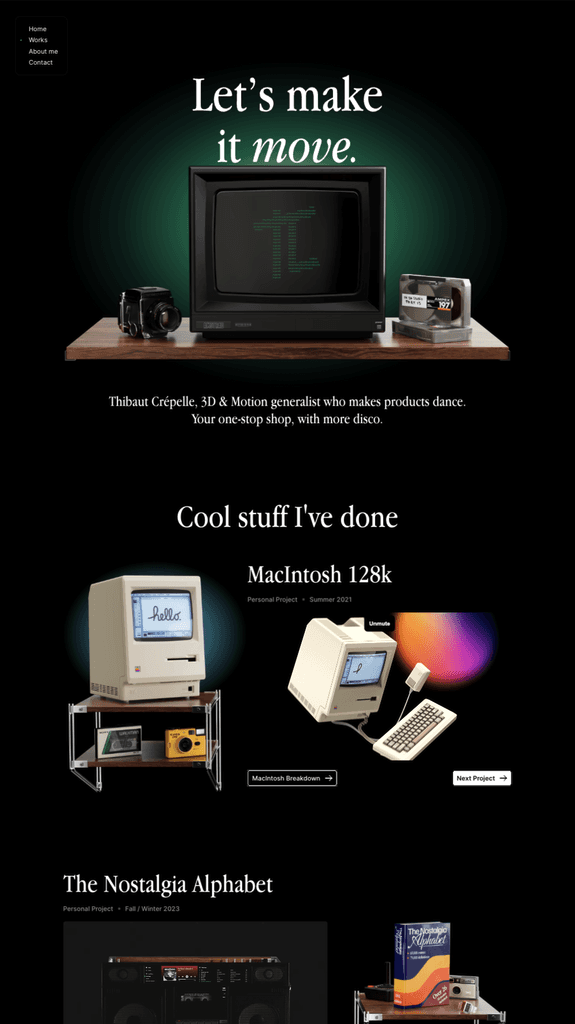 The best Dark websites — Framer Gallery