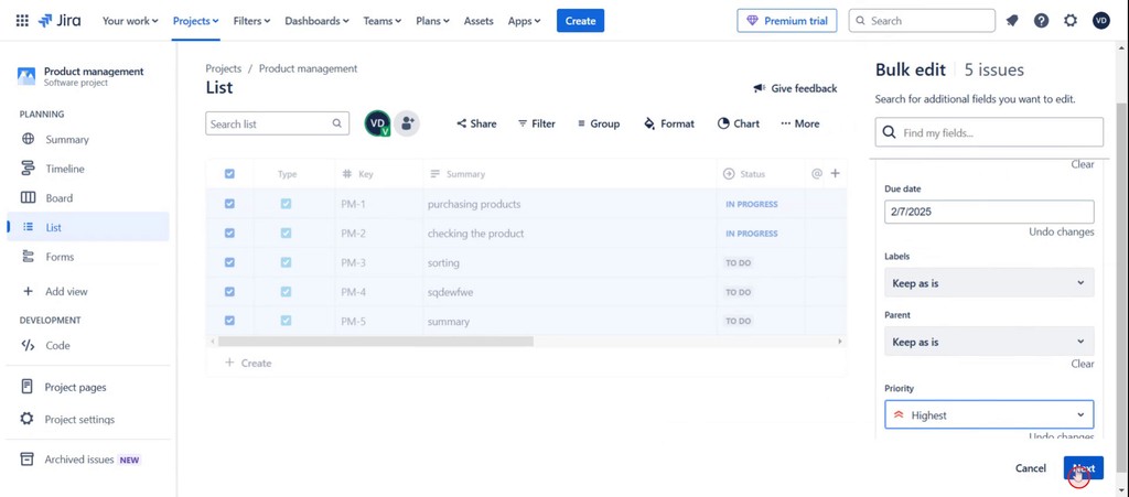 How to Bulk Update Issues in Jira – Quick Tutorial - 1 minute video guide