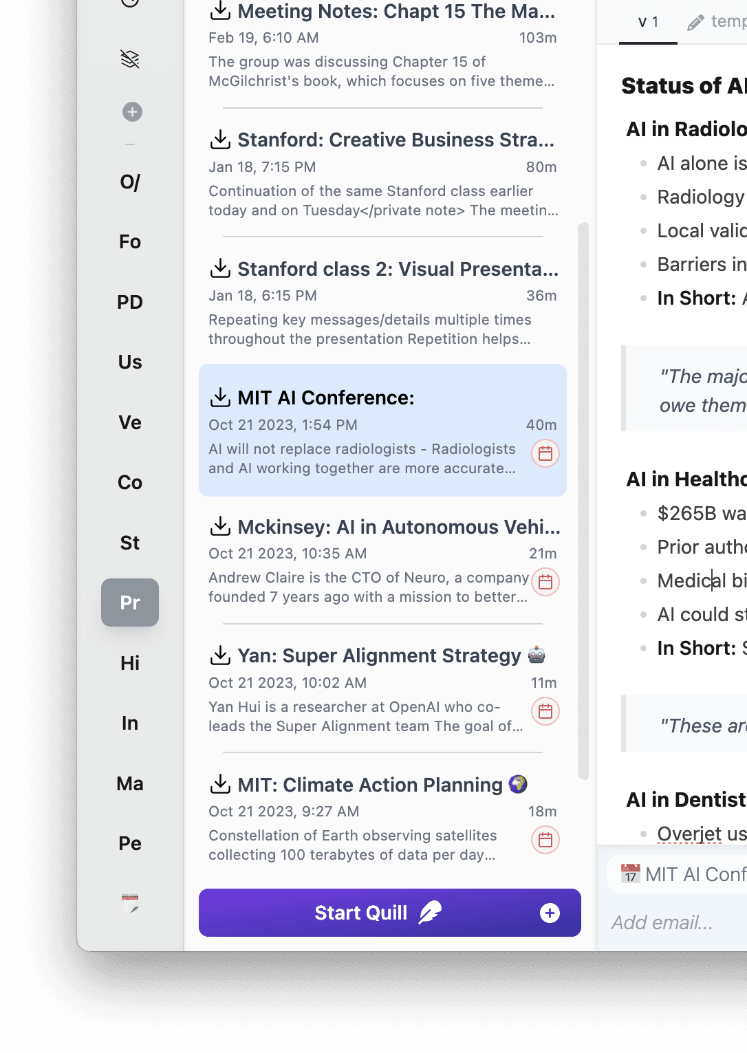 Quill – Your AI Chief of Staff