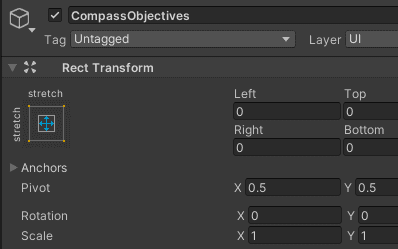 Create a compass and objectives with uGUI - What Up Games
