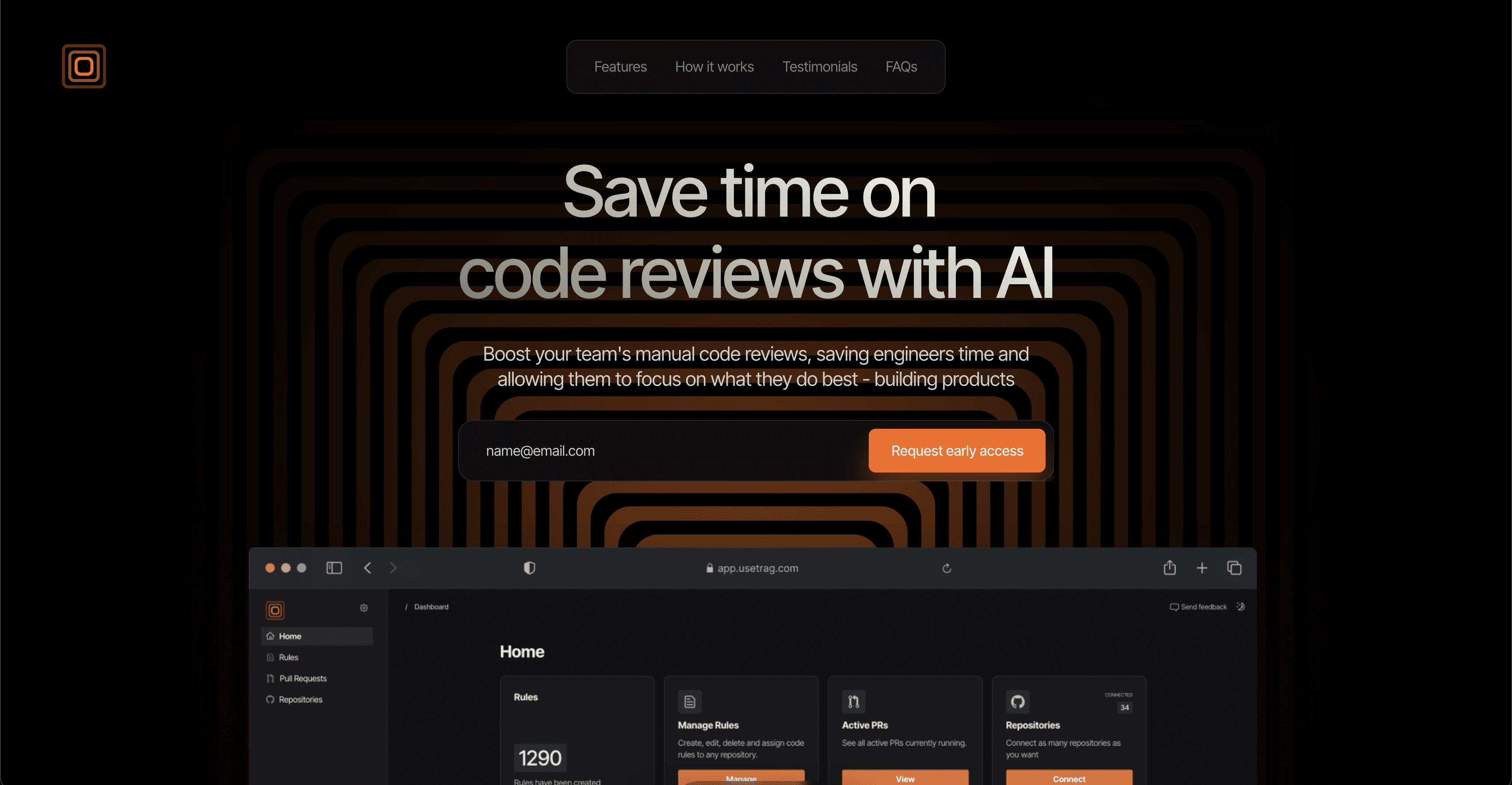 Terms of Use - Trag | AI code reviews