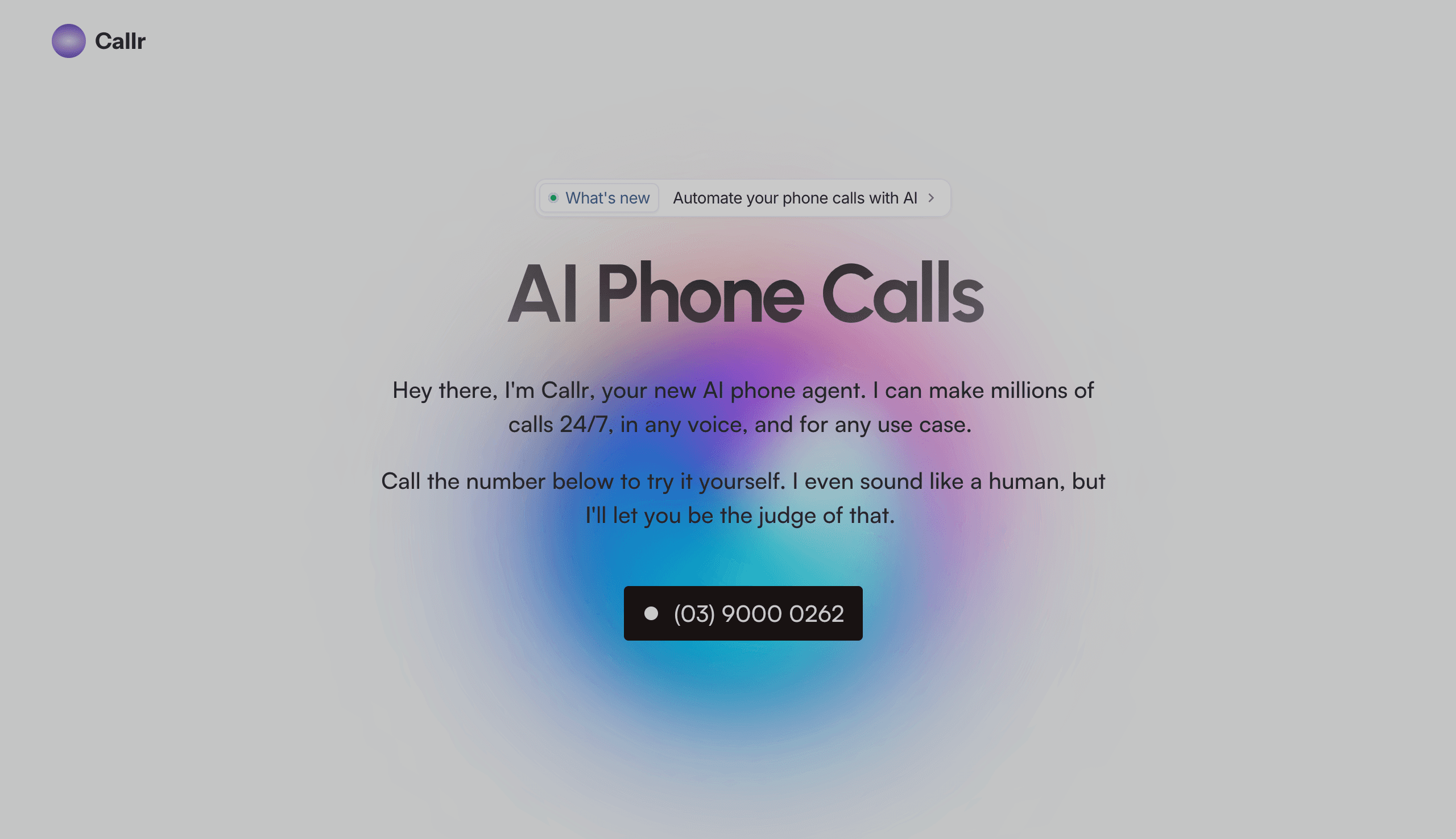 Callr - AI Phone Calls