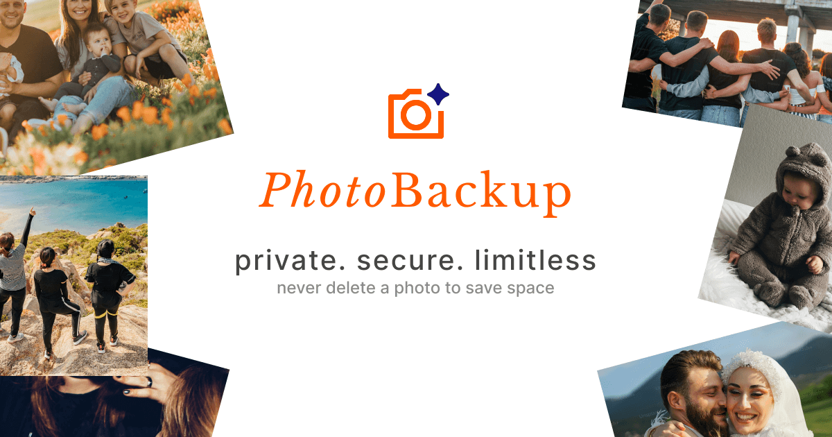 PhotoBackup: Backup your photos at no subscription cost