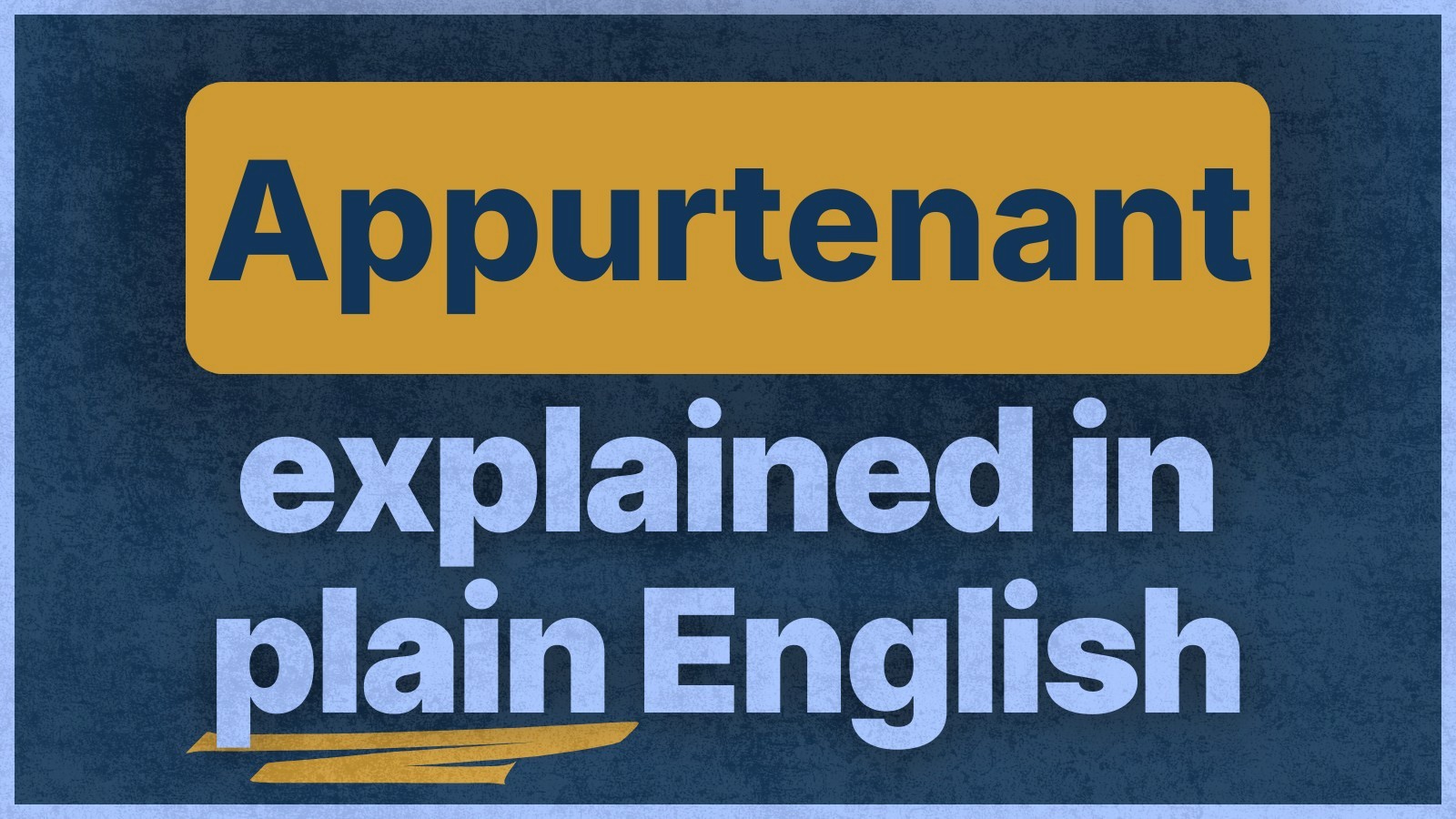 Appurtenant Features: What Comes With Your Property