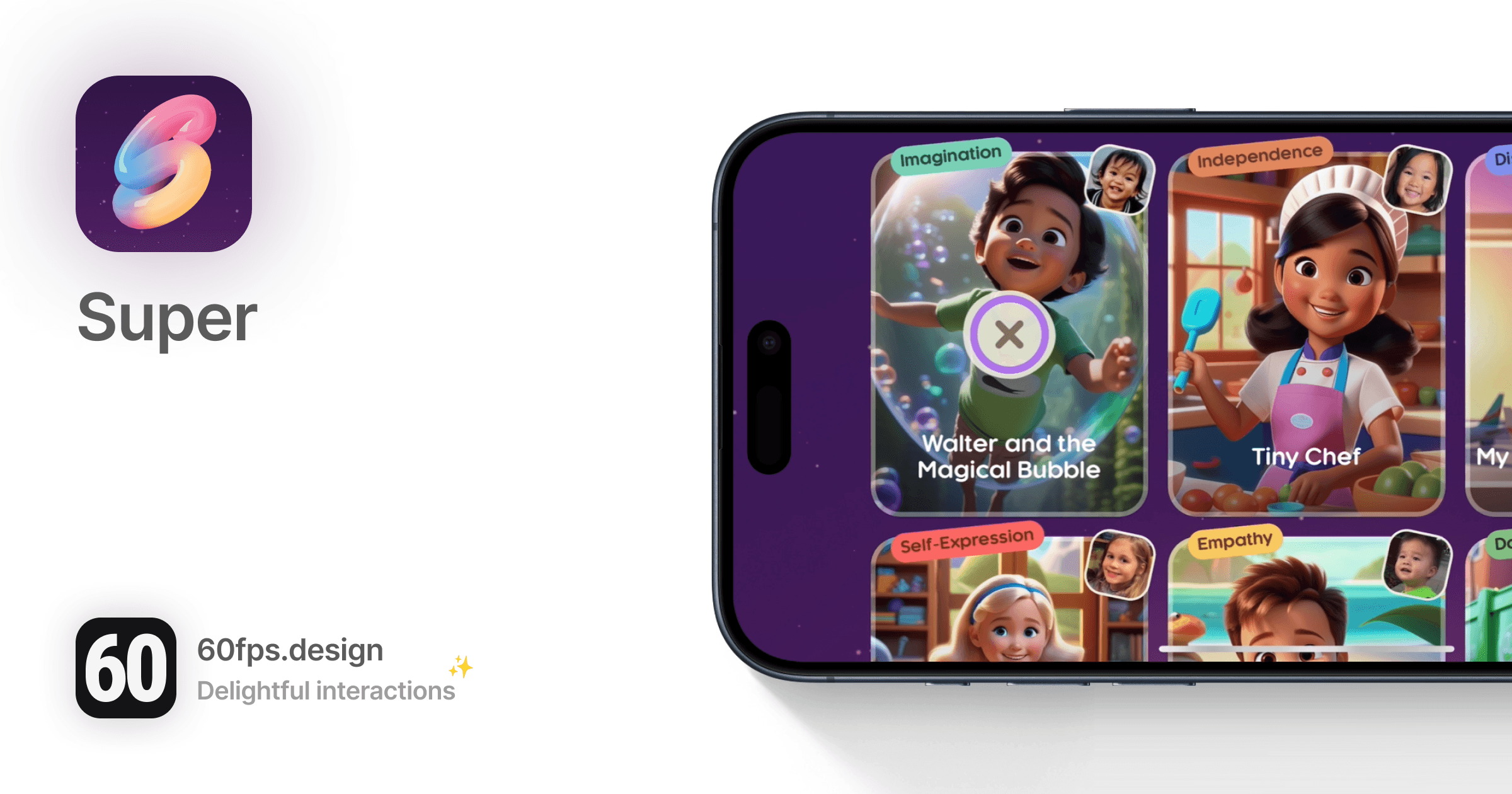 Super iOS App UI/UX animation