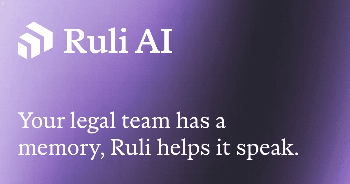 Ruli AI - Continuous Legal Intelligence