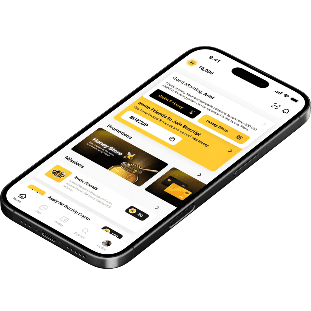 BuzzUp 🐝⛓️ Decentralized Social Wallet 💬