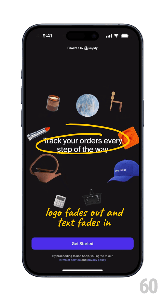 UI/UX animation storyboards iOS apps