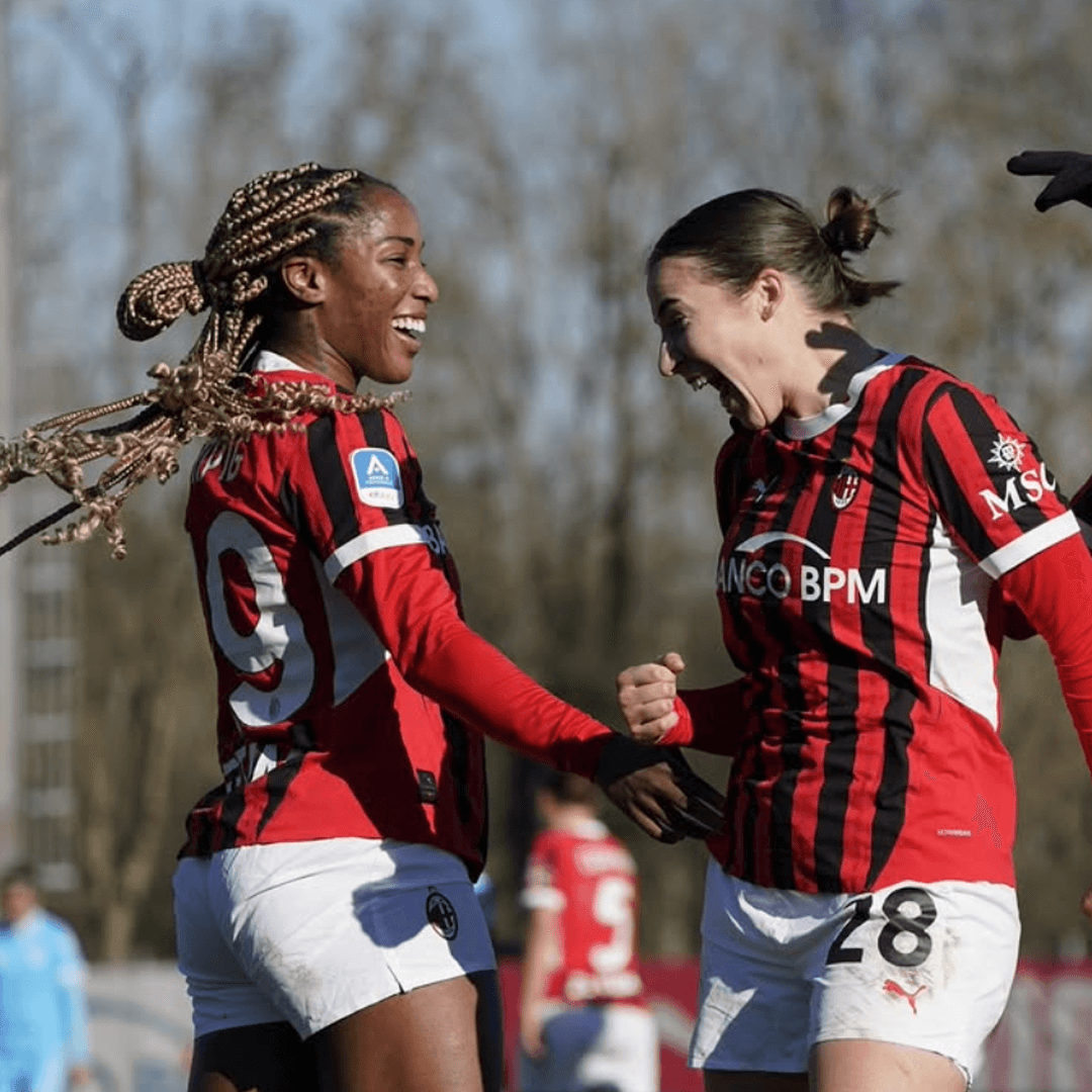 Chanté-Mary Dompig bereikt mijlpaal van 50 wedstrijden voor AC Milan ...