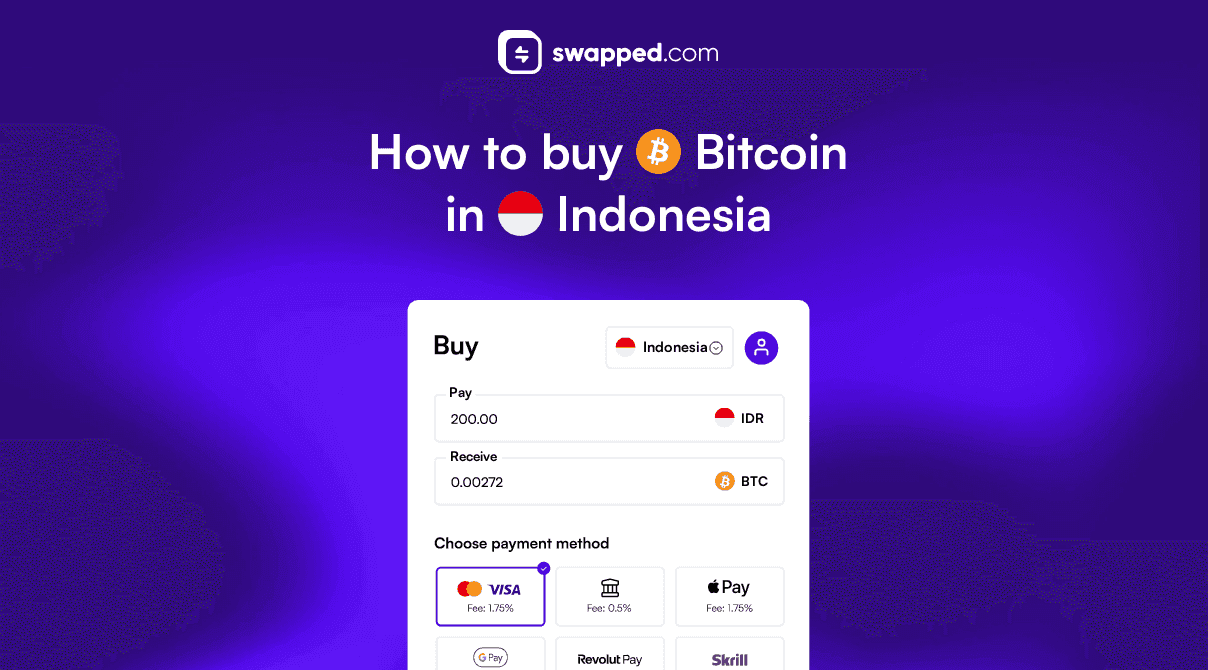 How to buy Bitcoin (BTC) in Indonesia with IDR