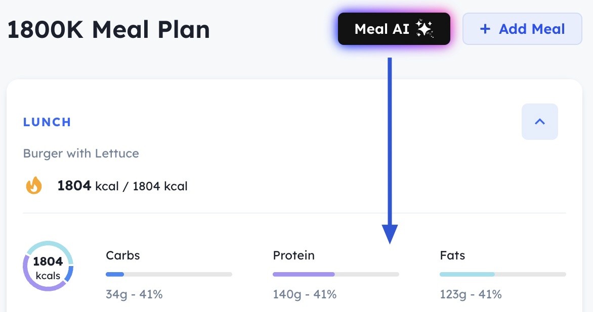 HubFit | Nutrition Feature