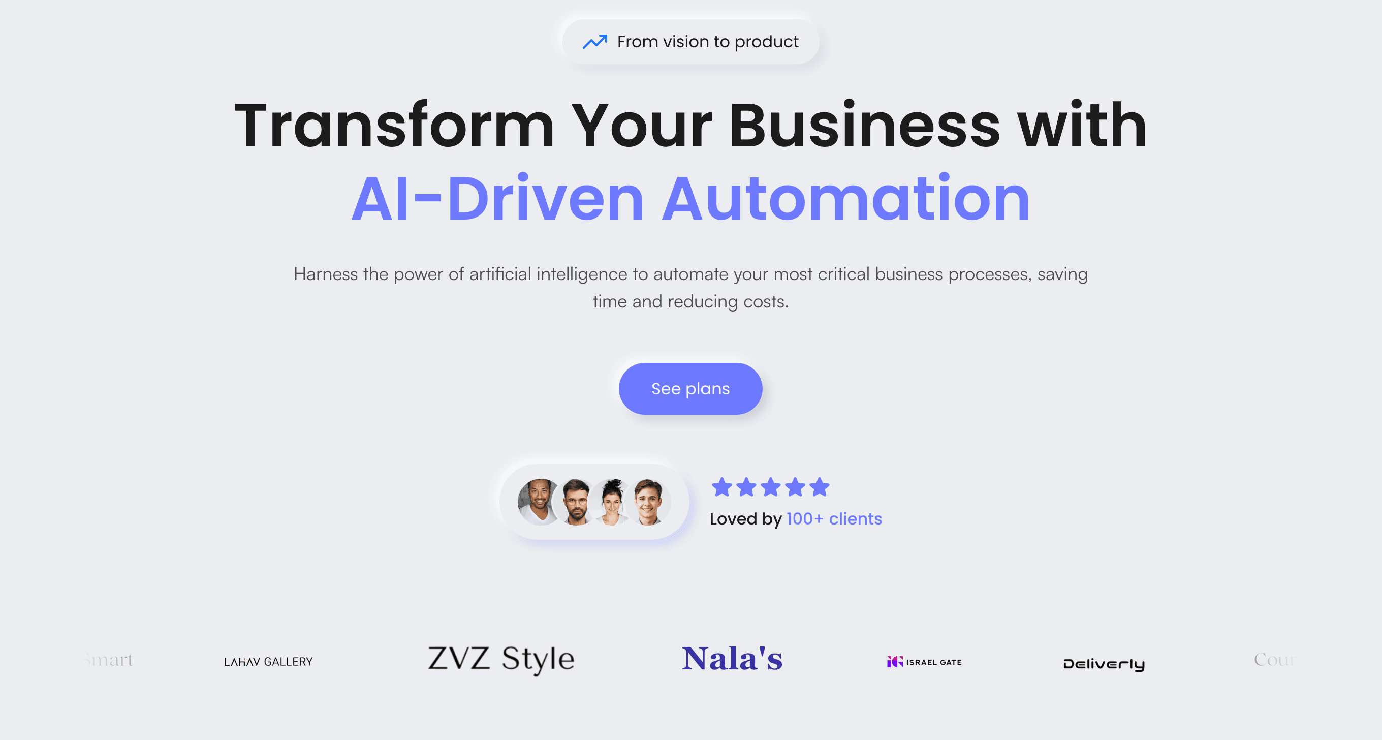 AI Platform – UX/UI Redesign - Hello Studio - Framer Website Template for Design Agency