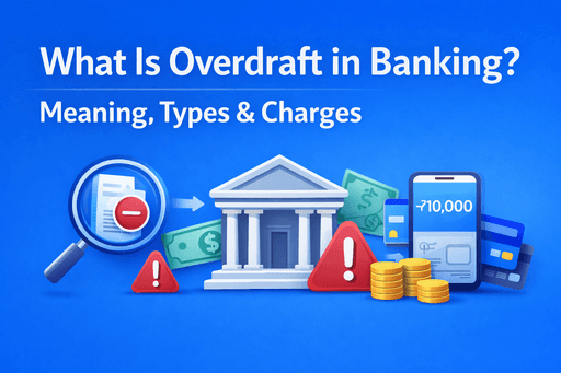 Overdraft in Banking: Meaning, Types, Limits & Charges