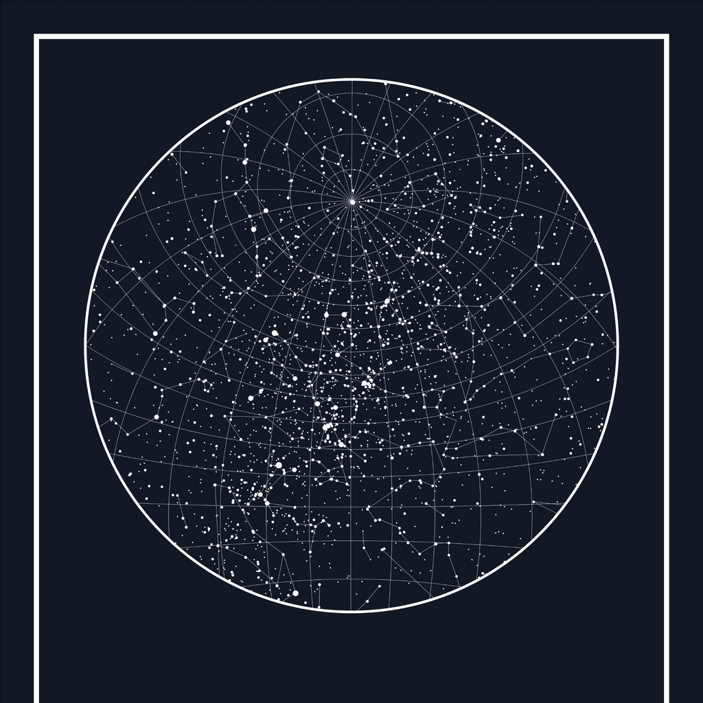 Prints and Posters - Custom Star Maps - The Night Sky