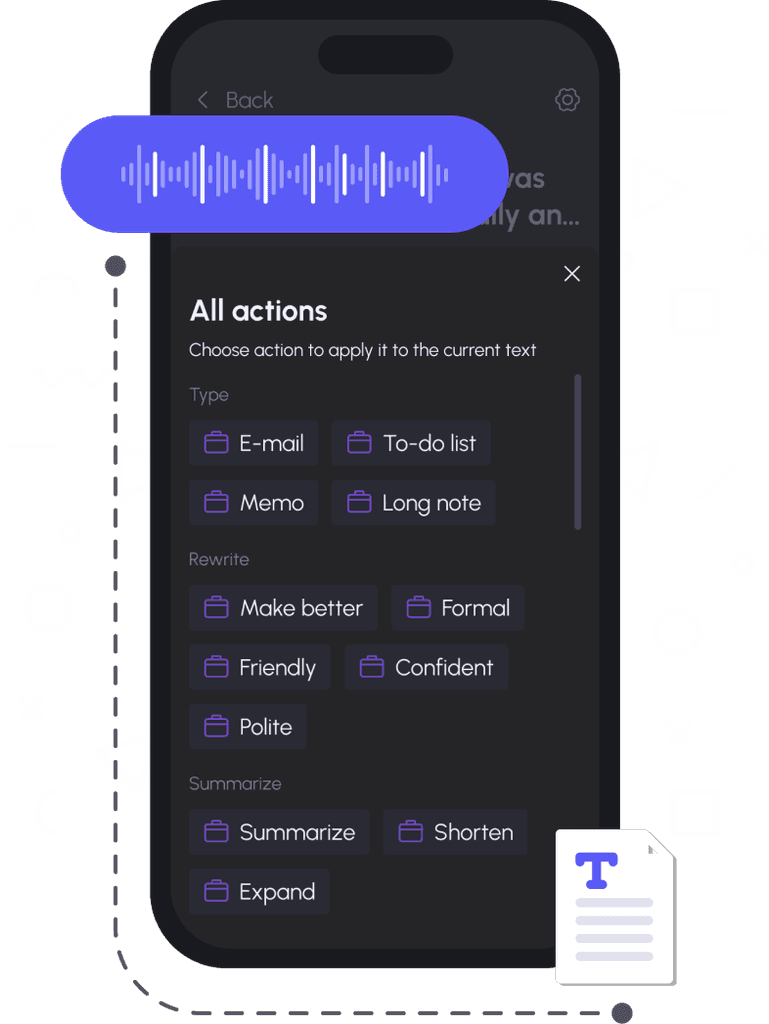 SpeakApp AI - Transcribe Speech To Text