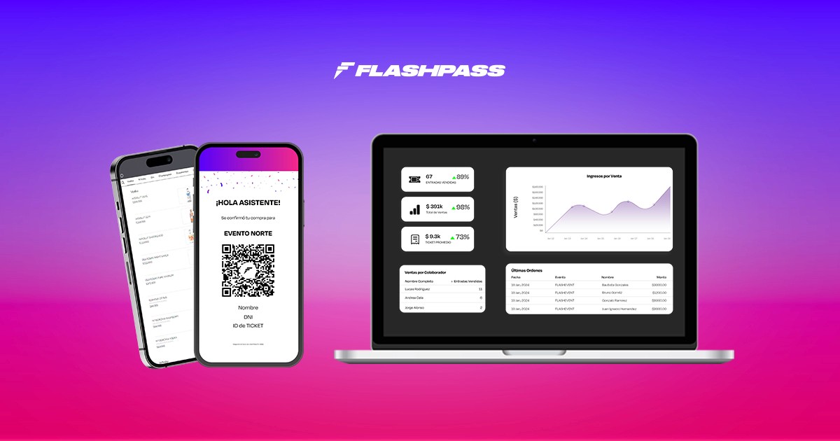 FlashPass - Gestioná tus Eventos