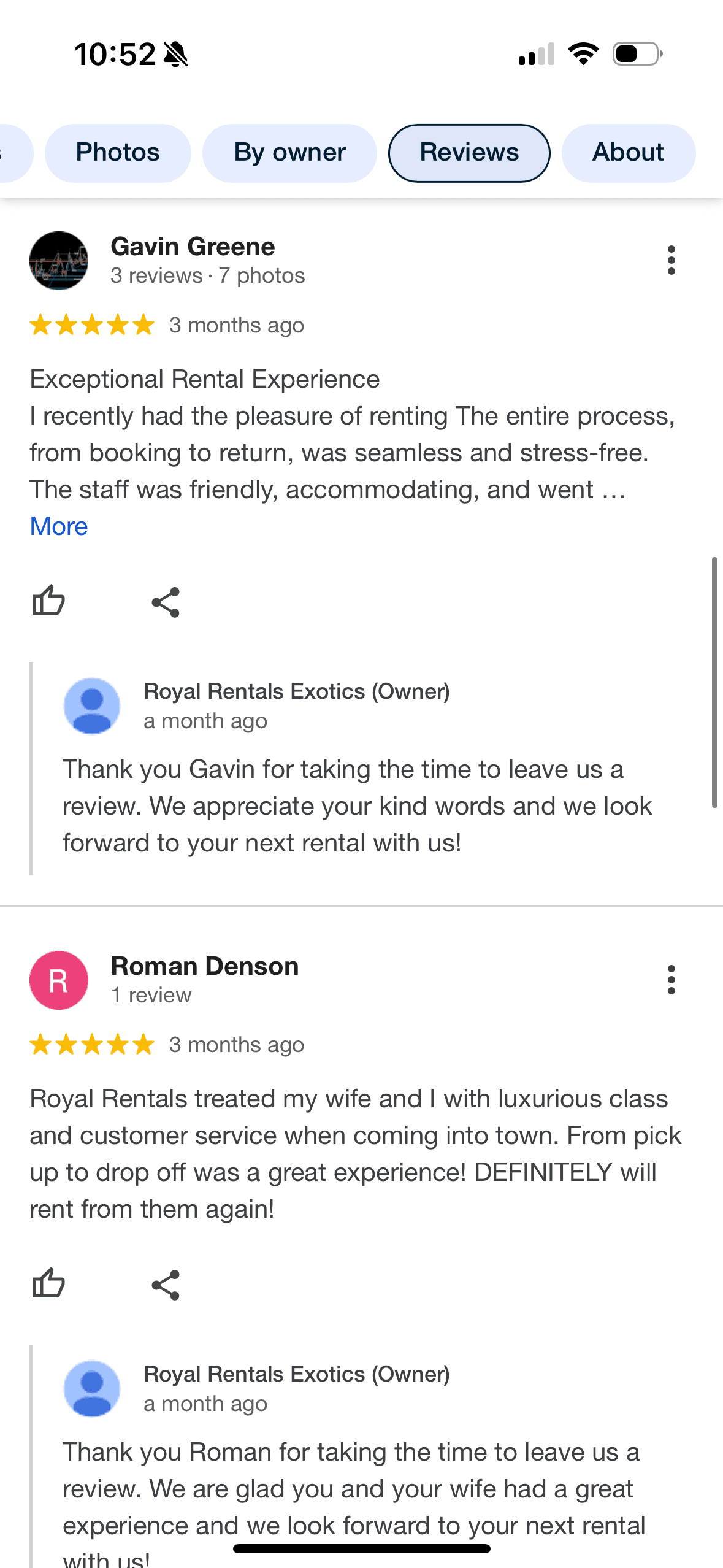 Royal Rentals