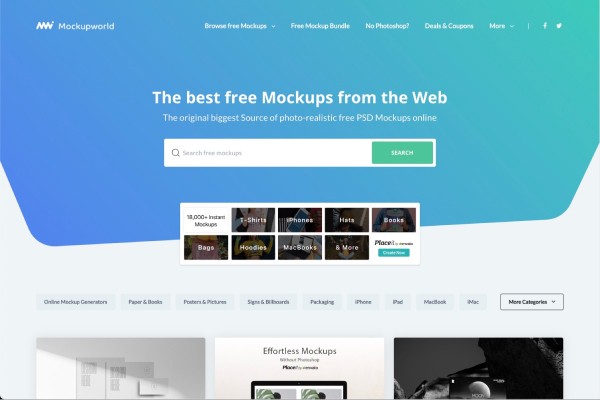 Mockup World - Toolfolio.io