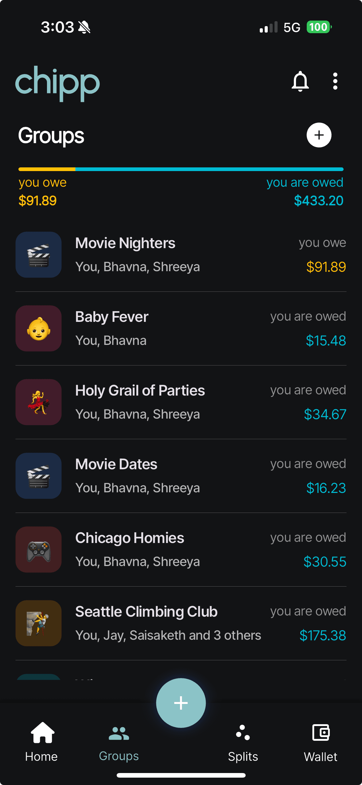 Chipp - Settle Expenses Effortlessly