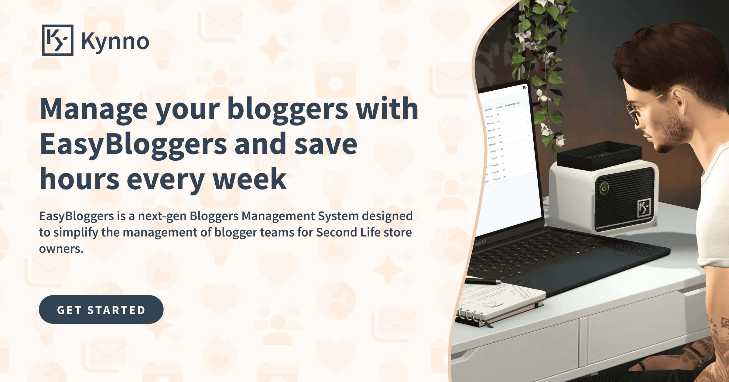 EasyBloggers - Manage your bloggers team