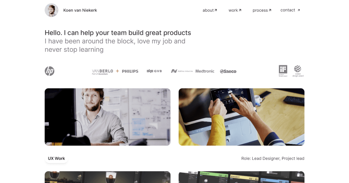 Philips PDLS Physical Component Design System - Work pages