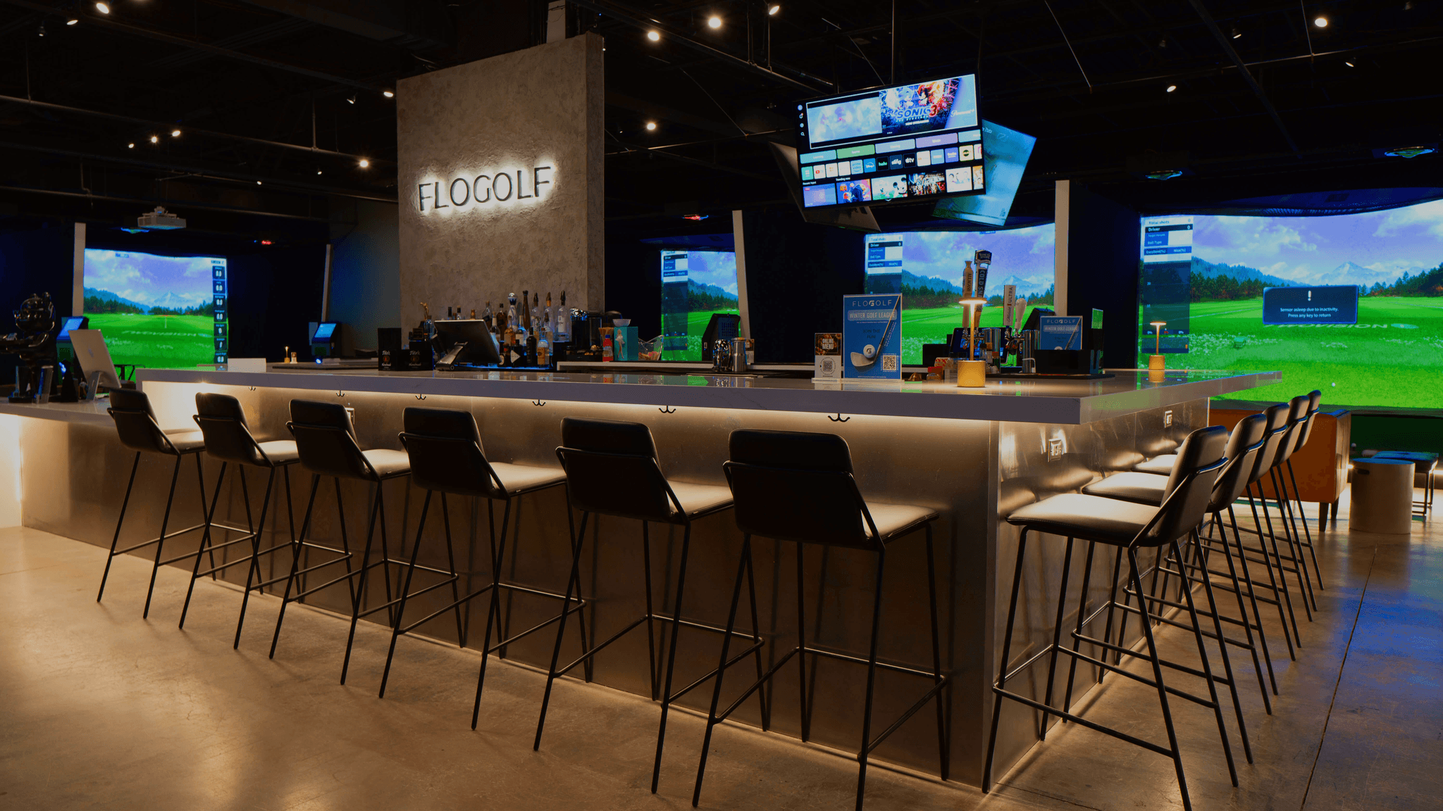Flogolf Lounge – Exclusive Indoor Golf Experience in Boston