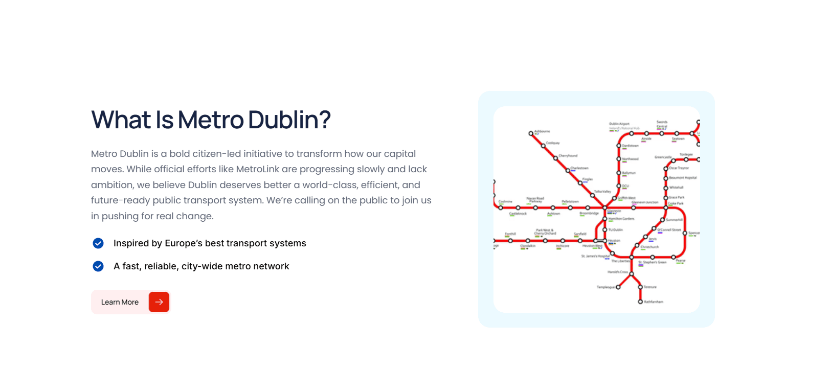 Why Dublin Needs the Metro Dublin Project, Not More Trams - Pering ...