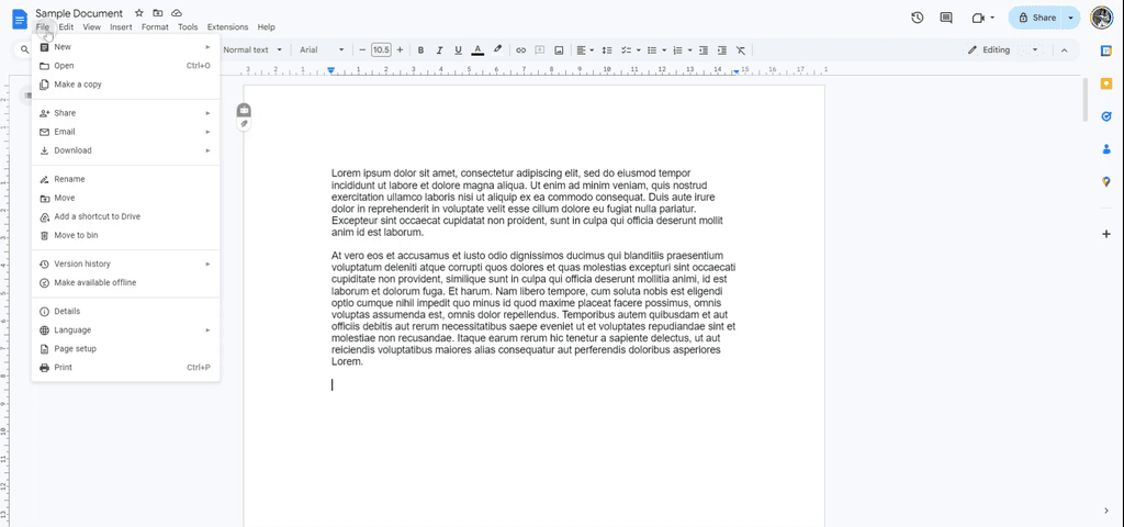 So ändern Sie in Google Docs in den Querformat – Schnellformatierungsanleitung - 1-minütiger ...