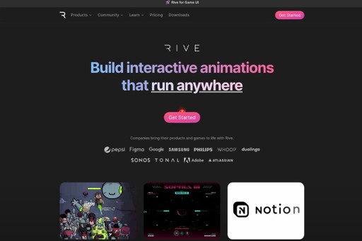 Rive - Toolfolio.io