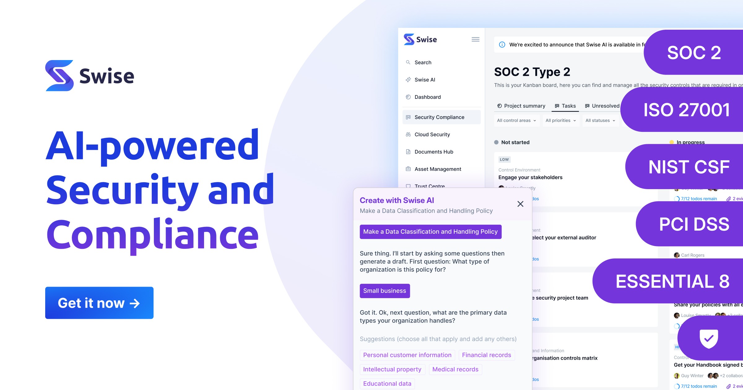 Risk Radar / Reference / Risk Radar - Swise.ai