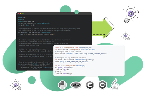 1MSG - WhatsApp Business API for Developers, Integrations and Businesses