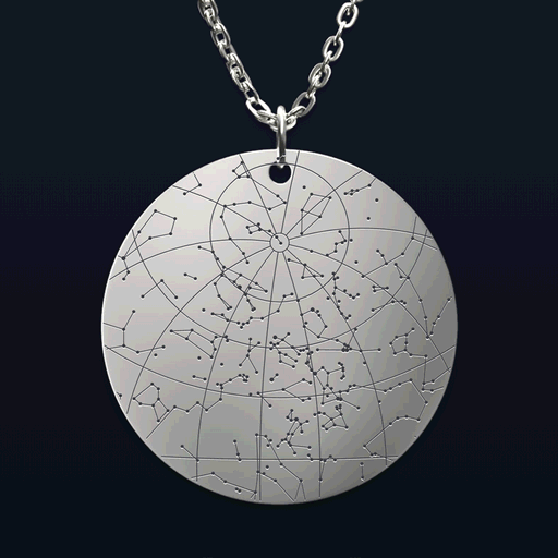 Star Map Jewelry - The Night Sky - Custom Star Maps