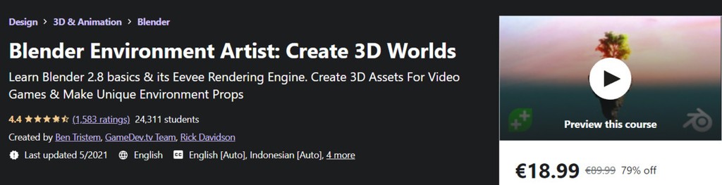 Top Blender Courses You Must Check - Vagon