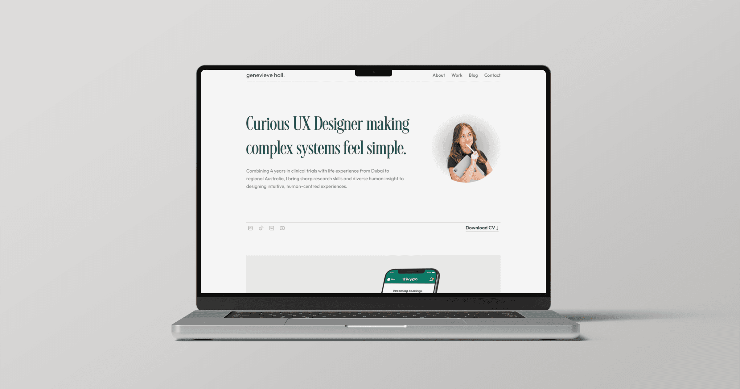 Genevieve Hall | UX/UI Designer