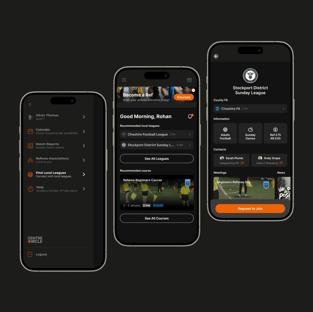 Centre Circle - Trainee Referees