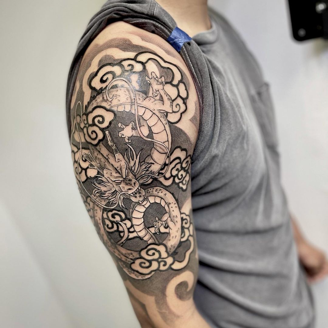 Dragon Ball Z: 5 Best Shenron Tattoo Ideas