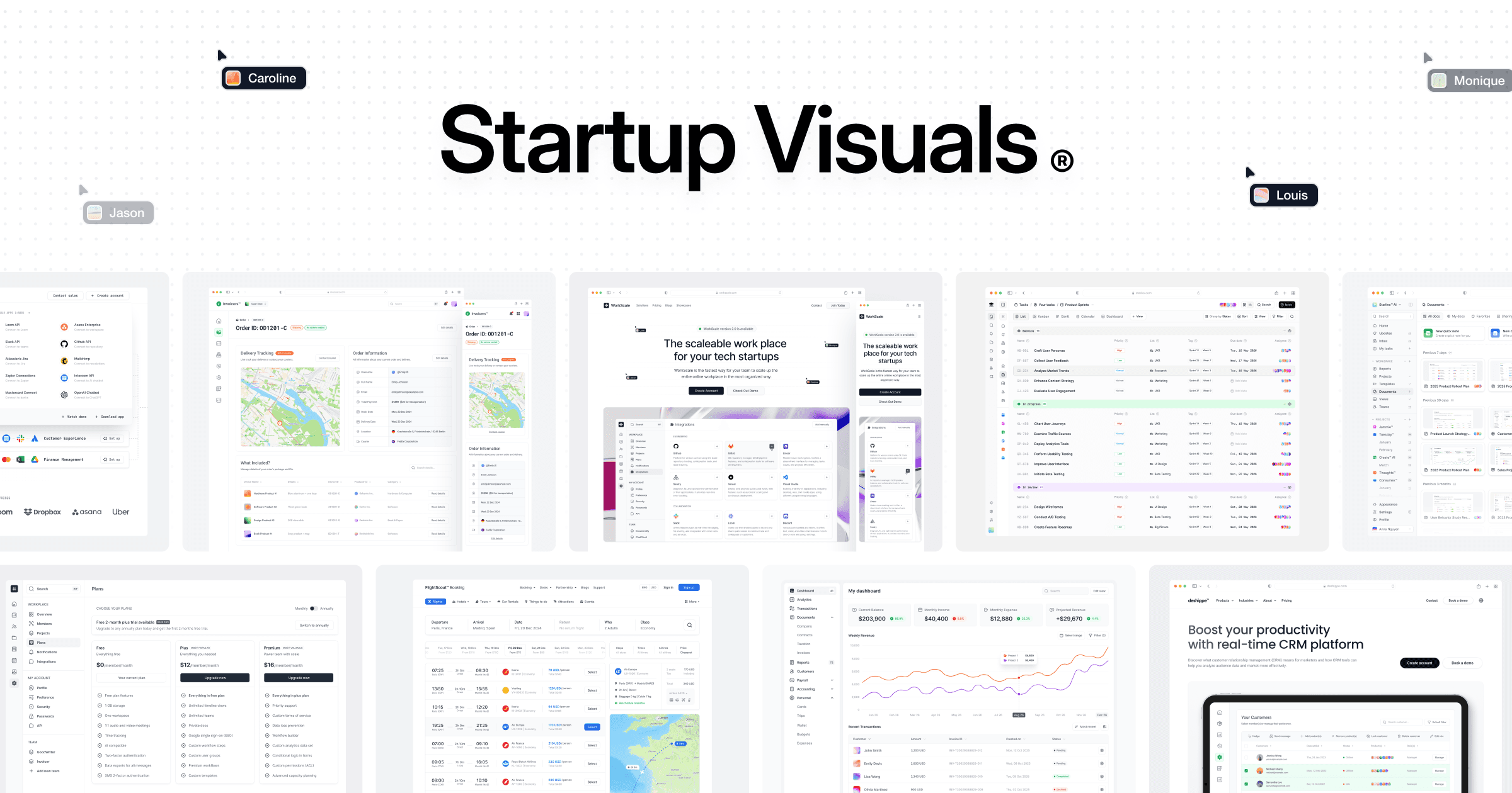 Startup Visuals | Product Design for Early Startups