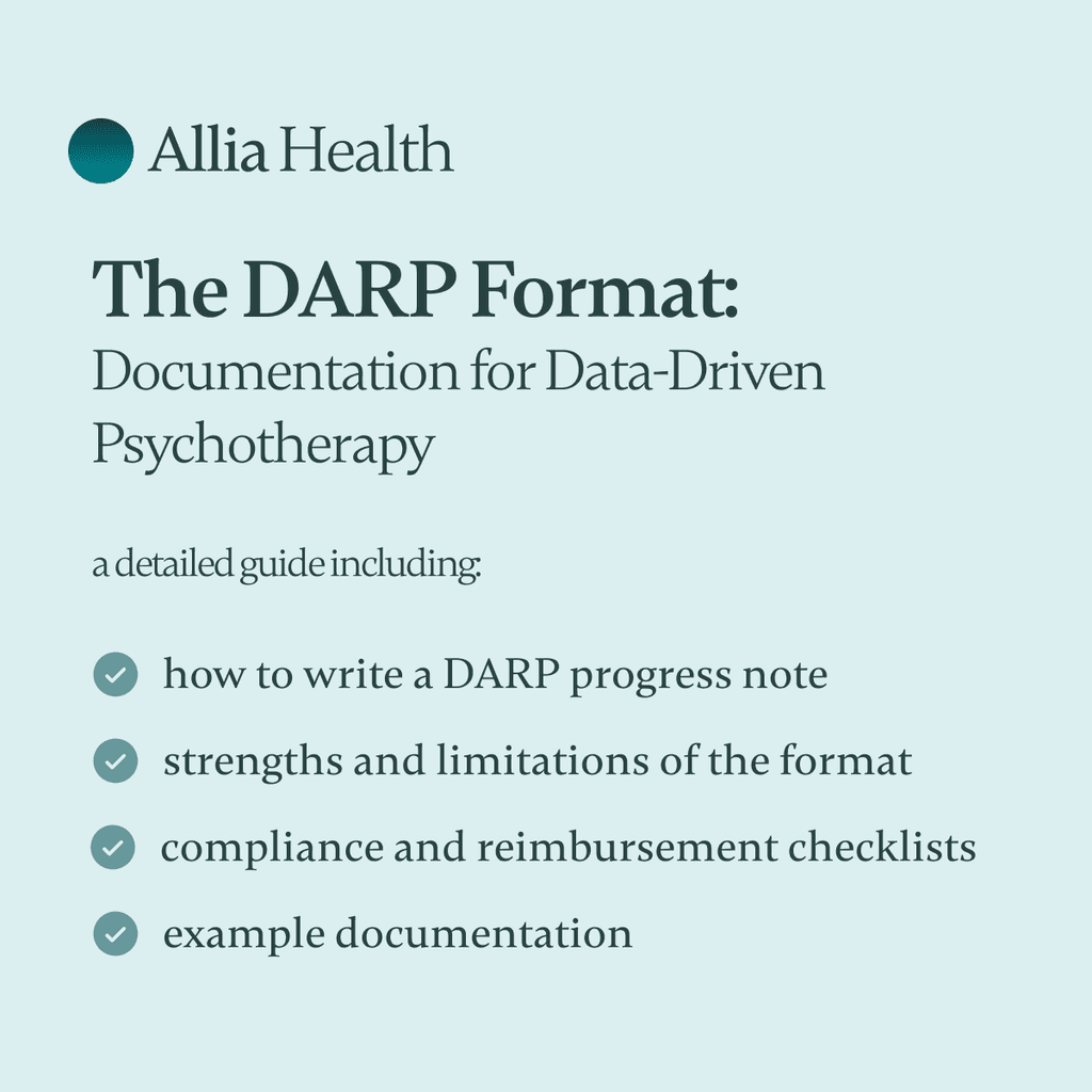 DARP Notes - Detailed Documentation Guide with template and examples ...
