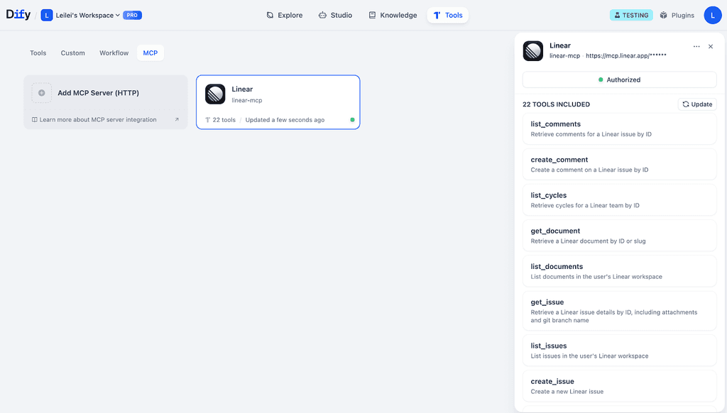 Dify v1.6.0: Built-in Two-Way MCP Support - Dify Blog