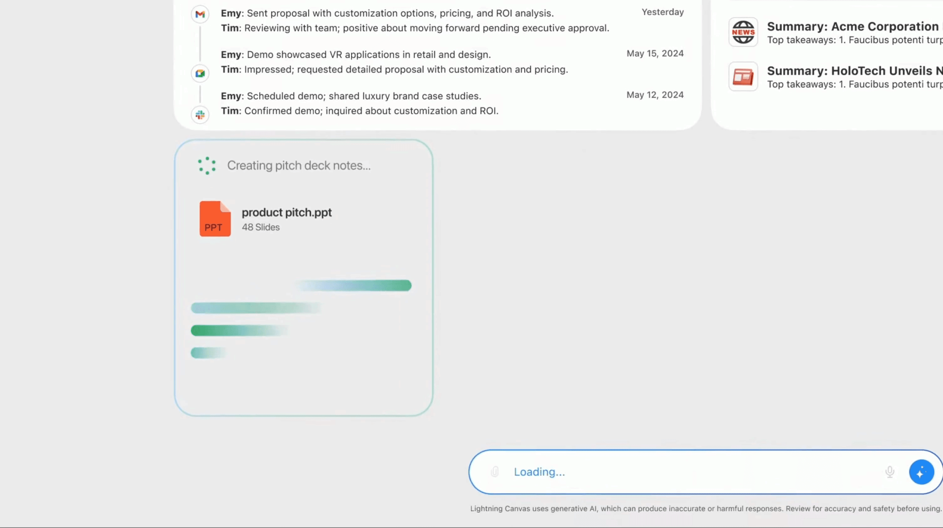 Salesforce's PDF summary - Assistive AI-UX Interaction | #1 library of AI-UX interactions | All